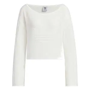 Adidas Summer Knit Sheer Long Sleeve Top