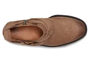 UGG Wylma Low Heel Ankle Boots - Brown