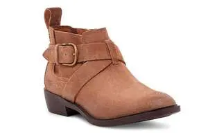 UGG Wylma Low Heel Ankle Boots - Brown