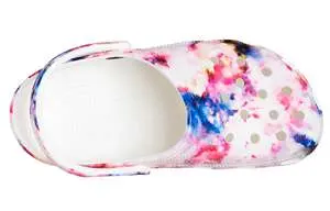 CROCS Classic Tie Dye Graphic Clogs - Multi-color