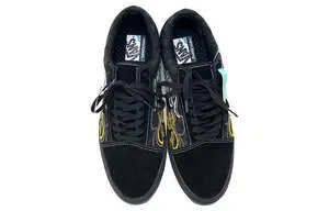 VANS Comfycush Old Skool Sneakers With Flame Embellishments