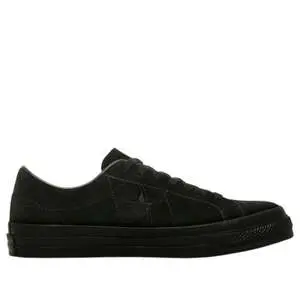 CONVERSE One Star Suede "black Monochrome" Sneakers