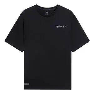 LI-NING Way Of Wade Small Graphic T-shirt 'black - Black/grey