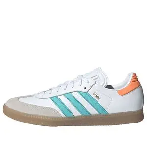 Adidas X Inter Miami Samba Sneakers - White/easy Mint/pink
