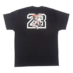 JORDAN Panda Printing Short Sleeve - Black