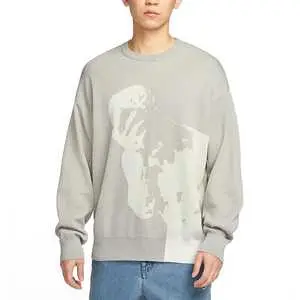 Nike Skateboarding Pullover Sweater - Light Grey