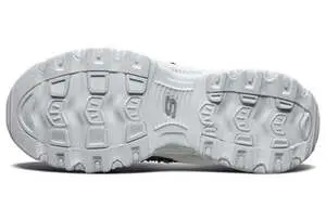 Sketchers D'lites 1.0 Lace-up Sneakers - White/black