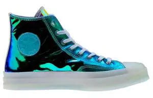 CONVERSE Chuck 70 Hi Iridescent Sneakers - Silver