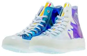 CONVERSE Chuck 70 Hi Iridescent Sneakers - Silver