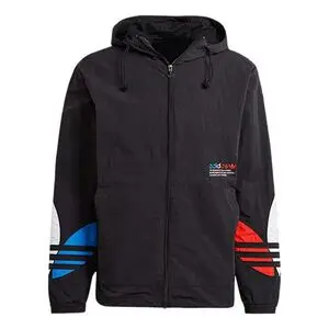 Adidas Originals Tricol Windbreaker Jacket - Black