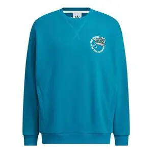 Adidas Crew Neck Sweatshirt - Blue