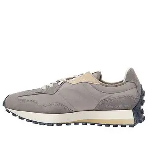 NEW BALANCE 327 Athletic Sneakers - Grey/white/gold