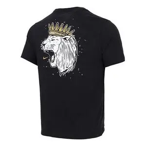 Nike As Nk Dry Lbj Ssnl Logo Tee - Black