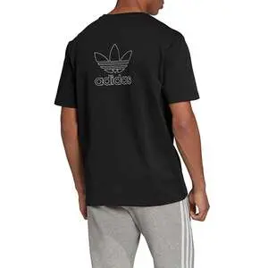 Adidas Originals Logo Sports Short Sleeve - Black