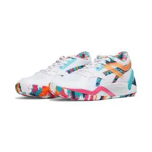 PUMA Trc Blaze Court Sneakers - White/pink