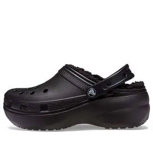 CROCS Crocs Classic Platform Lined Clog Black