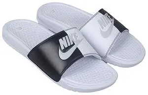 Nike Benassi Jdi Slides - White/black