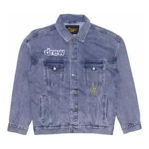 Drew House Mascot Trucker Jacket - Stone Wash