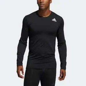 Adidas Tf Turf Ls Crewneck Long Sleeve Training Shirt - Black