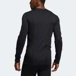 Adidas Tf Turf Ls Crewneck Long Sleeve Training Shirt - Black