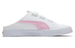 PUMA Bari Mule Velcro Sneaker - White/pink