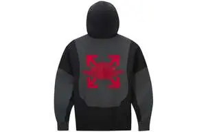 JORDAN X Off-white Embroidered Logo Hoodie