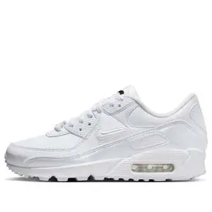 Nike Nike Air Max 90 SE "Just Do It" Iridescent Lace-Up Sneakers White