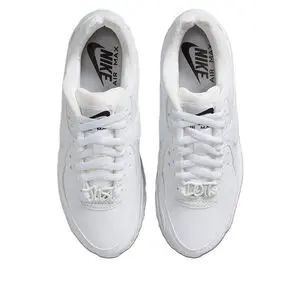 Nike Max 90 Se "just Do It" Iridescent Lace-up Sneakers - White