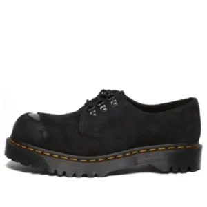 Dr. Martens 1461 Steel Toe Lace Up Oxford Shoes - Black