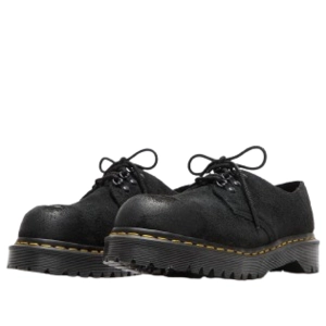 Dr. Martens 1461 Steel Toe Lace Up Oxford Shoes - Black