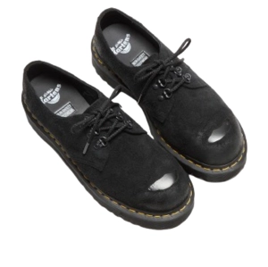 Dr. Martens 1461 Steel Toe Lace Up Oxford Shoes - Black