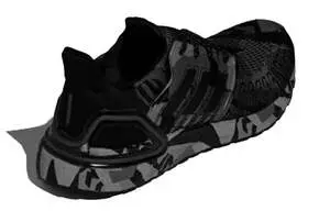 Adidas Ultraboost 20 Athletic Sneakers - Grey/black
