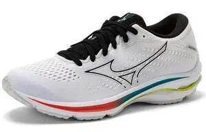 Mizuno Wave Rider 25 Low Top Sneakers - White/black