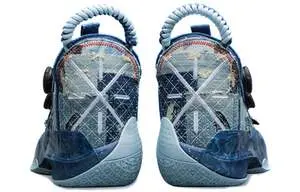 LI-NING Way Of Wade Infinite 'moment' High Top Athletic Sneakers - Black/blue
