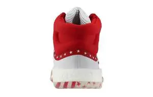 Adidas Stella Mccartney X Marquee Boost High Top Sneakers - White/red