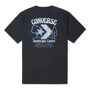 CONVERSE Landscape Center Tee Asia Sizing - Black