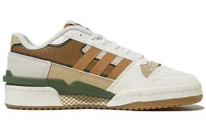 Adidas Forum Exhibit Low Top Sneakers - Cream/yellow