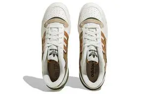 Adidas Forum Exhibit Low Top Sneakers - Cream/yellow