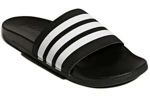 Adidas Adilette Cloudfoam Plus Slides - Black/white