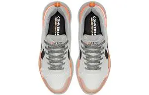 CONVERSE Star Series Run Ox Lace-up Sneakers - White/orange/black