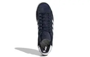 Adidas Campus 80s Low Top Sneakers - Dark Blue/white