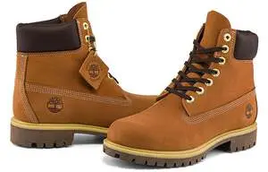 Timberland 6 Inch Premium Waterproof Boot - Orange/brown