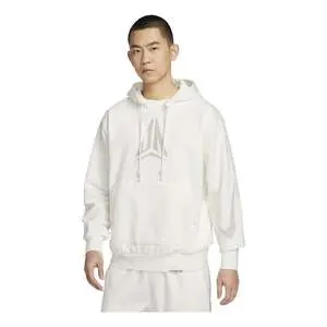Nike Ja Standard Issue Dri-fit Basketball Hoodie - White