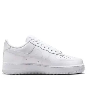 Nike Force 1 Low "liquid Metal Swoosh" Sneakers - White/black