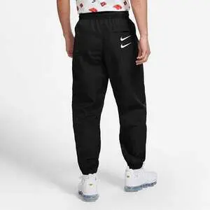 Nike Cone Embroidered Woven Casual Sports Pants/trousers/joggers Black - Multi-color