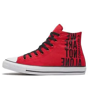 CONVERSE Chuck Taylor All Star Hi "we Are Not Alone" Sneakers - Red