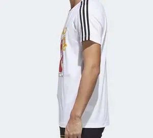 Adidas Neo Panda 3-stripes Graphic T-shirts 'white Red
