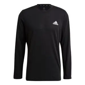 Adidas Solid Color Logo Long Sleeve T-shirt