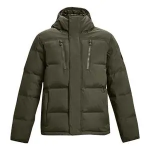 Under Armour Coldgear Infrared Fleece Down Jacket - Olive Green