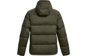 Under Armour Coldgear Infrared Fleece Down Jacket - Olive Green